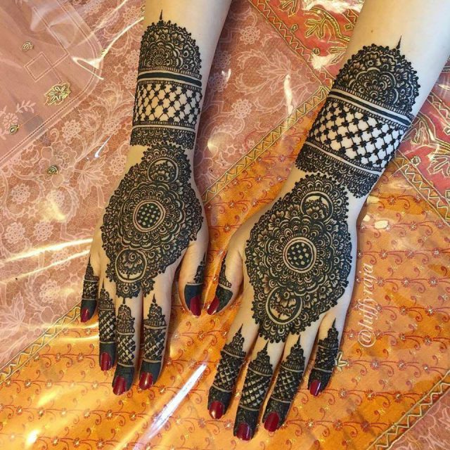 Best Hand Back Side Mehndi Design - Fashion Beauty Mehndi Jewellery ...