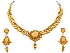 Best Designs Gold Set - Fashion Beauty Mehndi Jewellery Blouse Design
