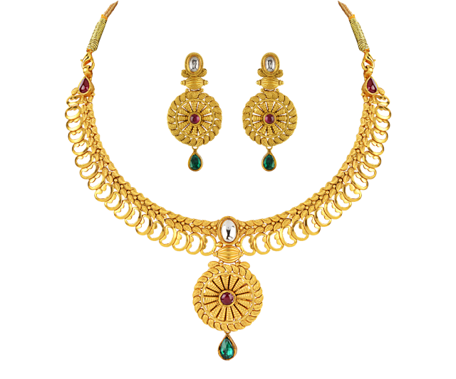 Best Designs Gold Set - Fashion Beauty Mehndi Jewellery Blouse Design