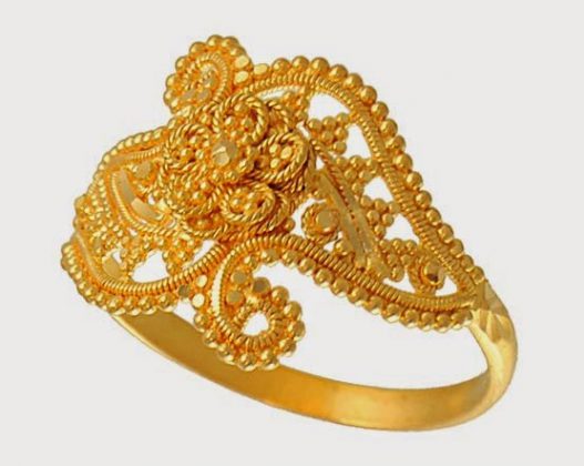 Unique Beautiful Gold Ring Designs - Fashion Beauty Mehndi Jewellery ...