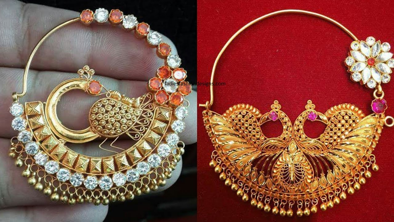 Bridal beautiful look nose ring nath designs - Fashion Beauty Mehndi ...