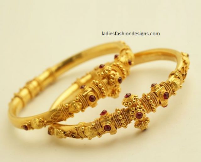 Best gold kadiyam bangles designs - Fashion Beauty Mehndi Jewellery ...