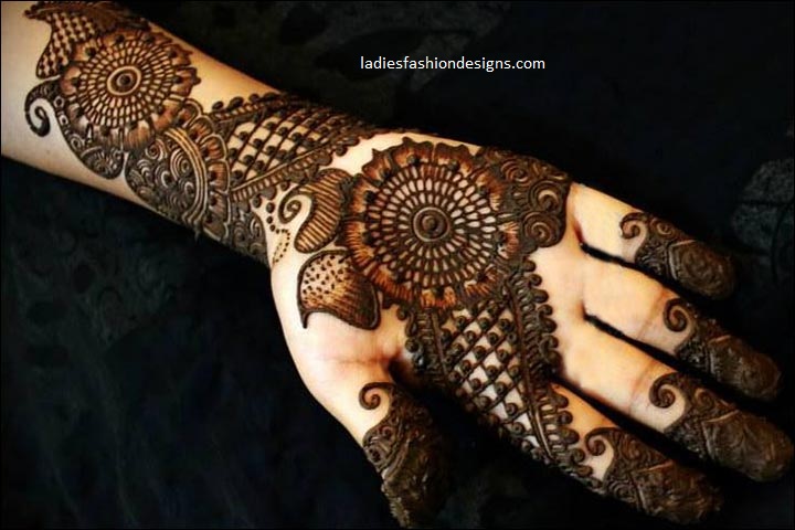 Simple arabic designs for single hand - Fashion Beauty Mehndi Jewellery ...