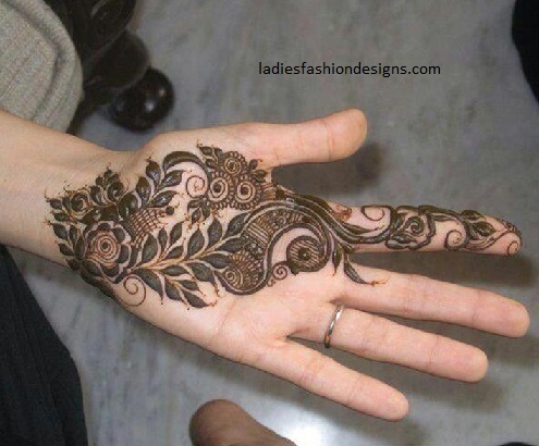Simple arabic designs for single hand - Fashion Beauty Mehndi Jewellery ...