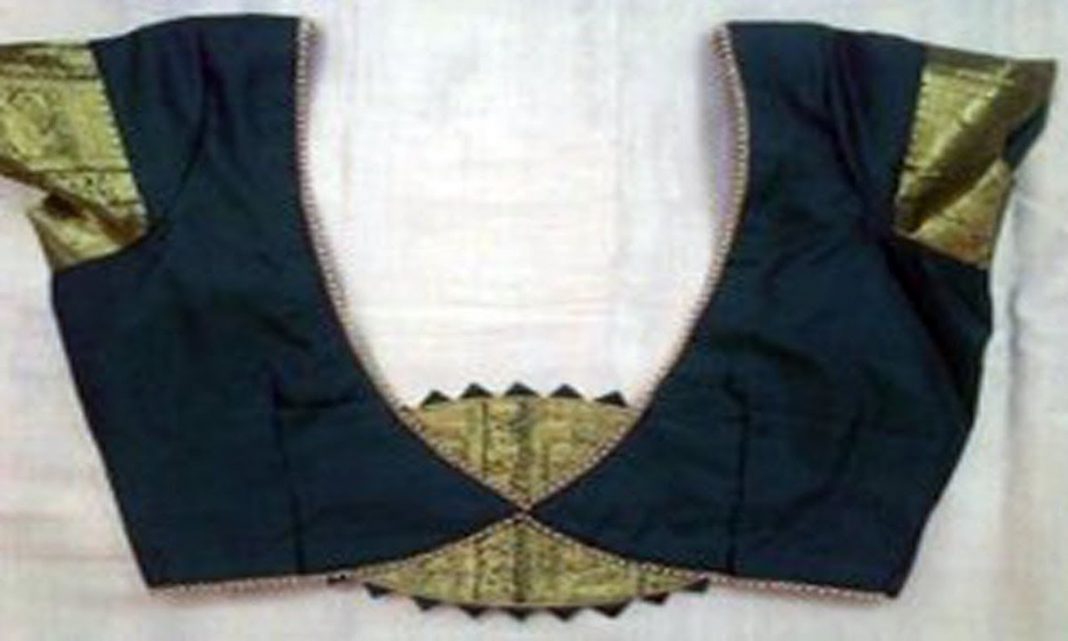 Latest blouse back neck patch work designs - Fashion Beauty Mehndi ...