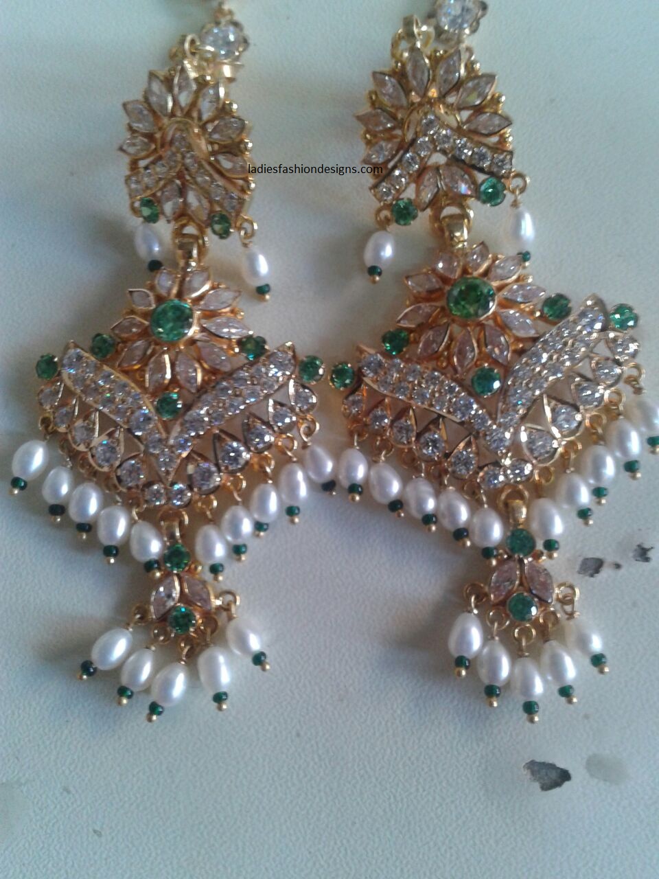 Rajputi new ear rings designs - Fashion Beauty Mehndi Jewellery Blouse ...
