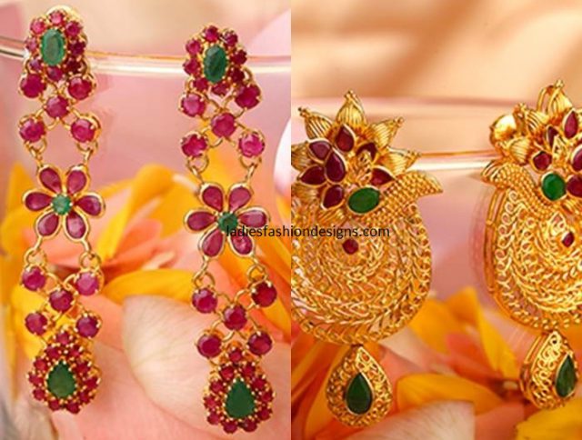 Rajputi new ear rings designs - Fashion Beauty Mehndi Jewellery Blouse ...