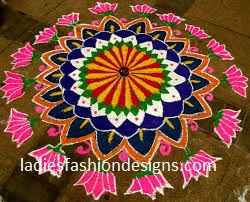 Easy and simple rangoli designs - Fashion Beauty Mehndi Jewellery ...