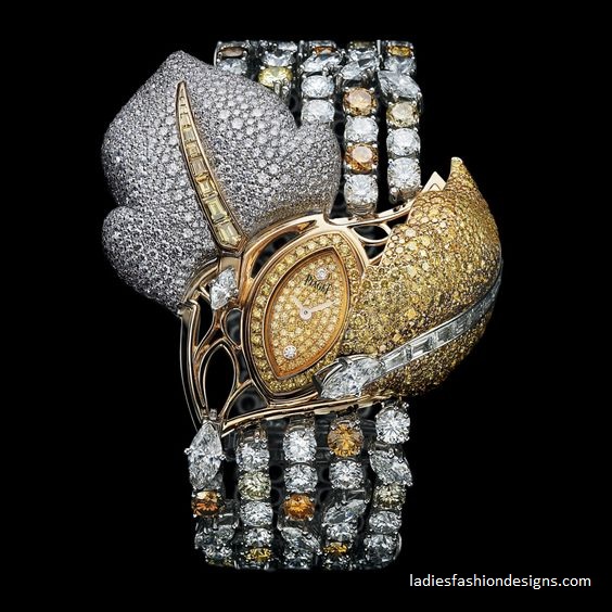 Awesome diamond watch designs - Fashion Beauty Mehndi Jewellery Blouse ...