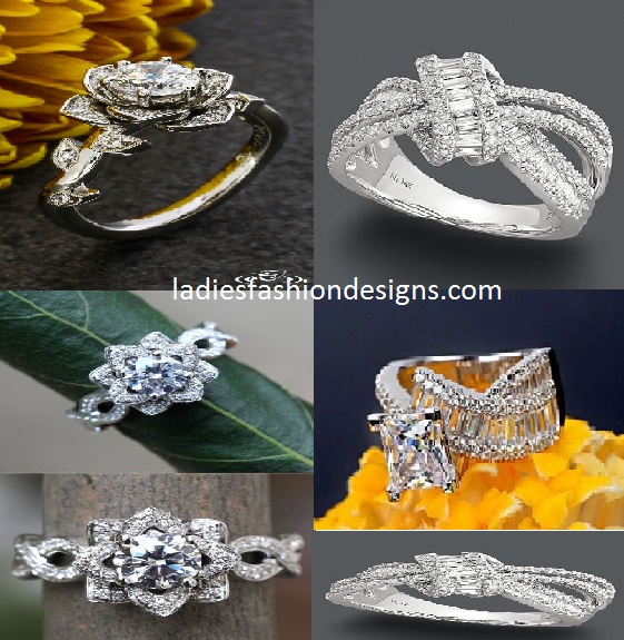 New looking diamond rings designs - Fashion Beauty Mehndi Jewellery ...