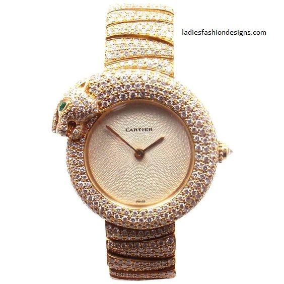 Awesome diamond watch designs - Fashion Beauty Mehndi Jewellery Blouse ...
