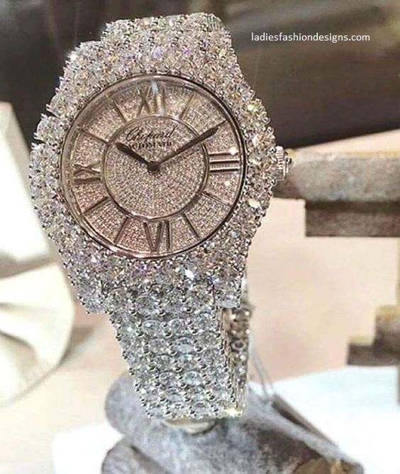 Awesome diamond watch designs - Fashion Beauty Mehndi Jewellery Blouse ...