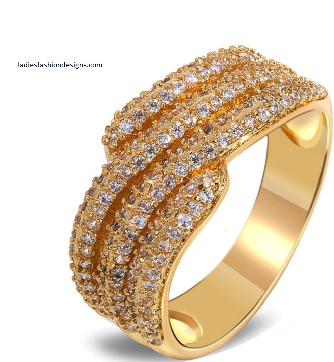 Awesome new gold ring designs - Fashion Beauty Mehndi Jewellery Blouse ...