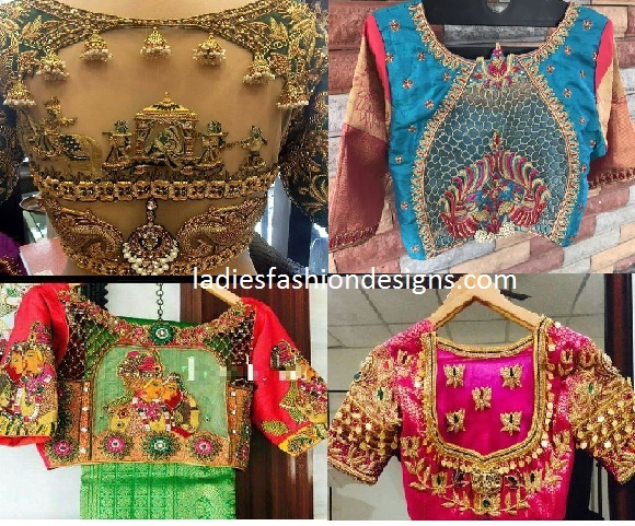 Top best bridal blouse designs - Fashion Beauty Mehndi Jewellery Blouse ...