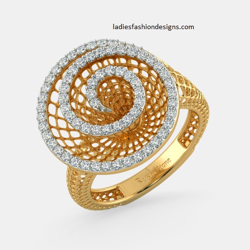 Latest heavy gold rings - Fashion Beauty Mehndi Jewellery Blouse Design