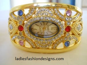 Latest kada type watches designs - Fashion Beauty Mehndi Jewellery ...