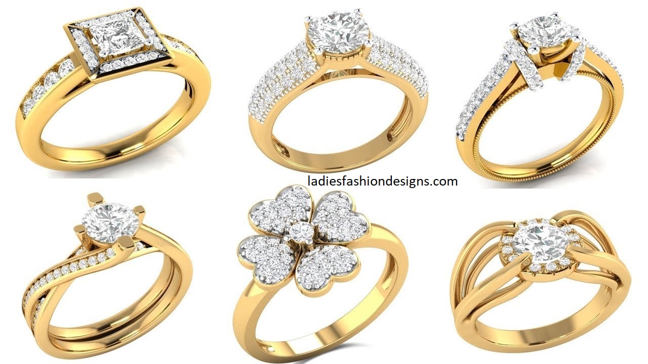 Awesome new gold ring designs - Fashion Beauty Mehndi Jewellery Blouse ...