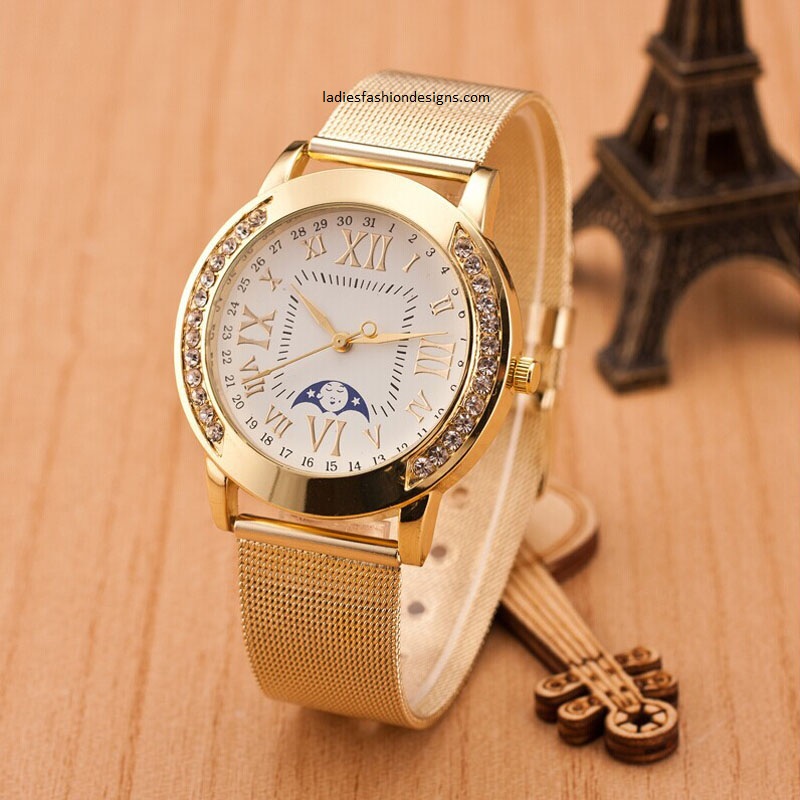 Awesome simple gold wrist watches designs - Fashion Beauty Mehndi ...