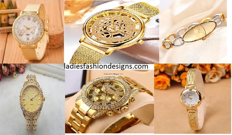 Awesome simple gold wrist watches designs - Fashion Beauty Mehndi ...