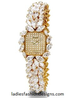 Awesome the best gold and diamond ruby watches - Fashion Beauty Mehndi ...