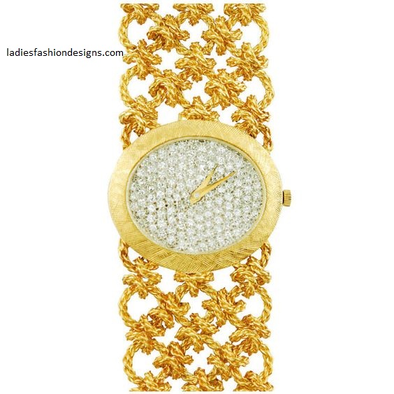 Awesome the best gold and diamond ruby watches - Fashion Beauty Mehndi ...