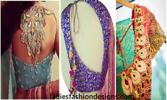 Latest Trendy Designer Blouse Designs - Fashion Beauty Mehndi Jewellery ...