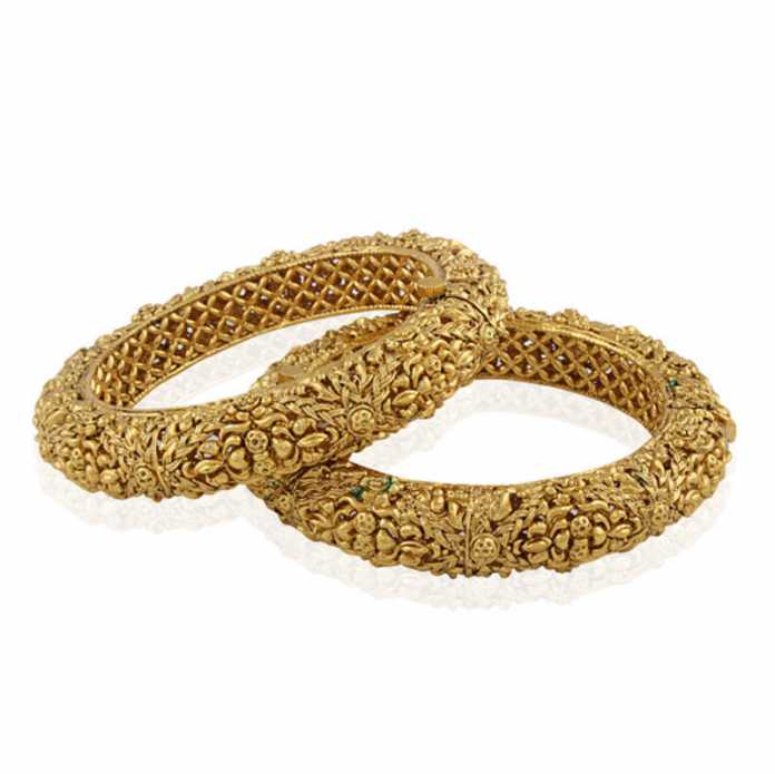Best Gold bangle designs daily use - Fashion Beauty Mehndi Jewellery ...
