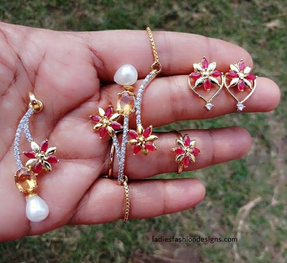 Beautiful new outlook chain set designs - Fashion Beauty Mehndi ...