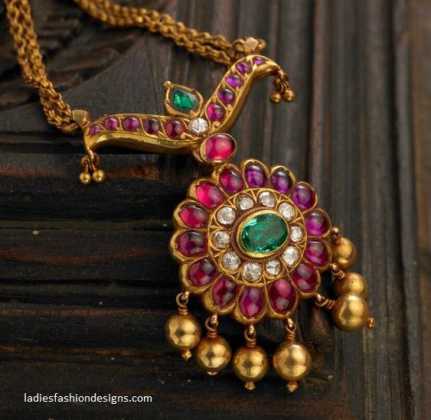 Ruby Emerald Haram Gold Jewellery Collection Designs - Fashion Beauty ...