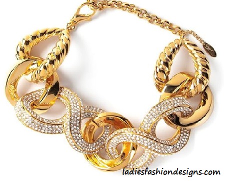 Simple Trendy Gold Bracelet Designs - Fashion Beauty Mehndi Jewellery ...