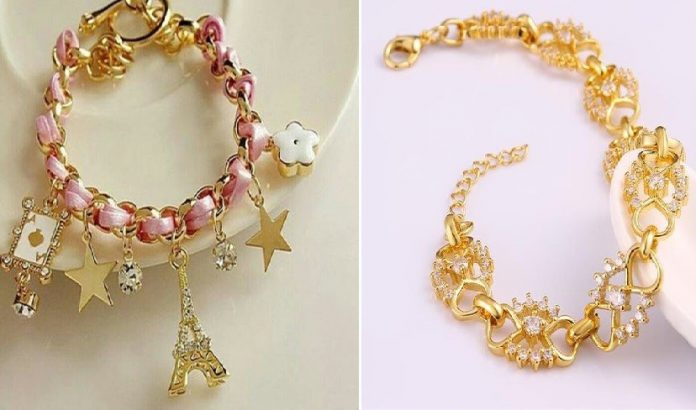 Simple Trendy Gold Bracelet Designs - Fashion Beauty Mehndi Jewellery ...